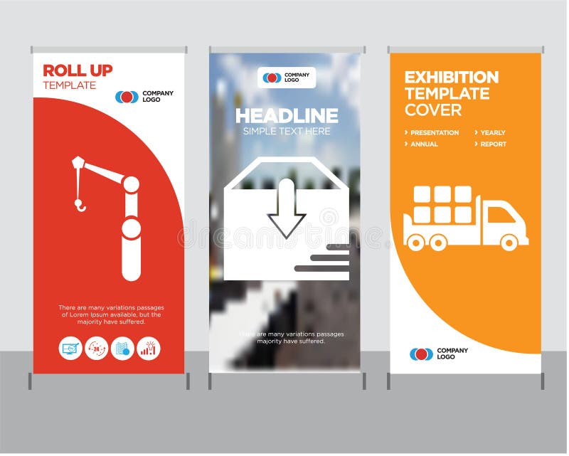 Boxes Storage for Delivery Inside a Truck Box from Back View, Package ...