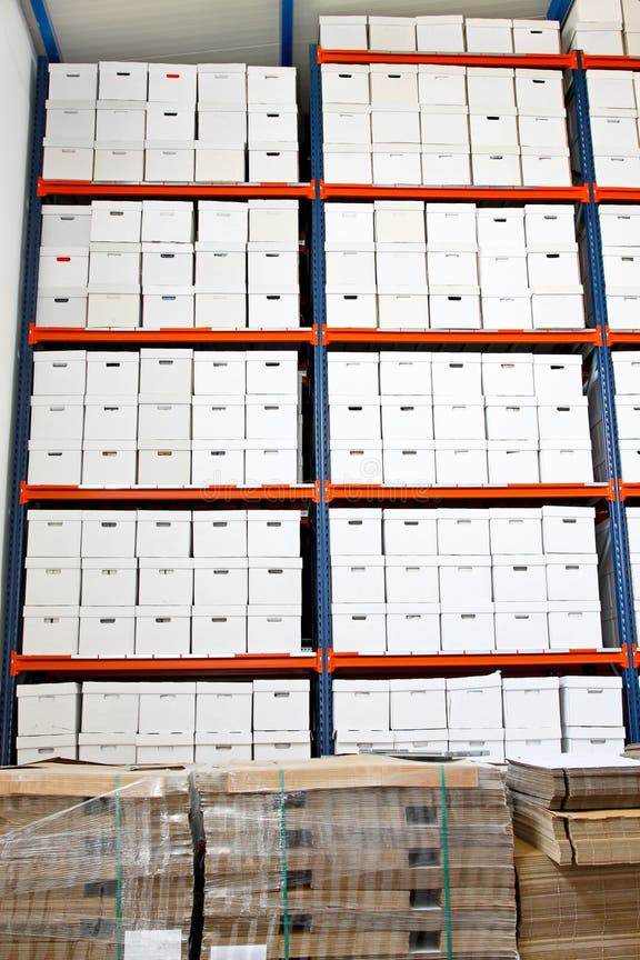 Boxes tower stock image. Image of goods, container, boxed - 10412109