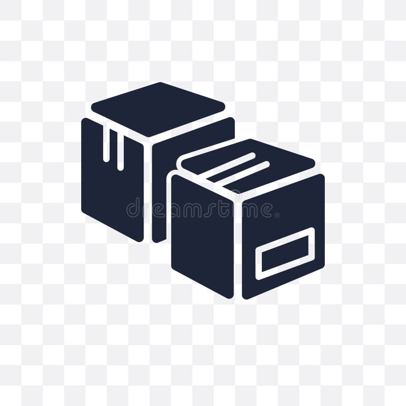 Boxes Transparent Icon. Boxes Symbol Design from Delivery and Lo Stock ...
