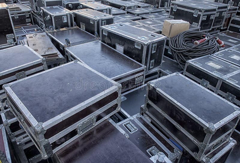 Boxes for Transportation of Goods, for Storage Stock Image - Image of ...