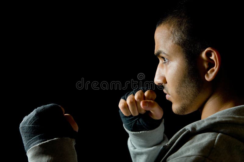 Boxeur photo stock. Image du boxeur, personne, concurrentiel - 9181518