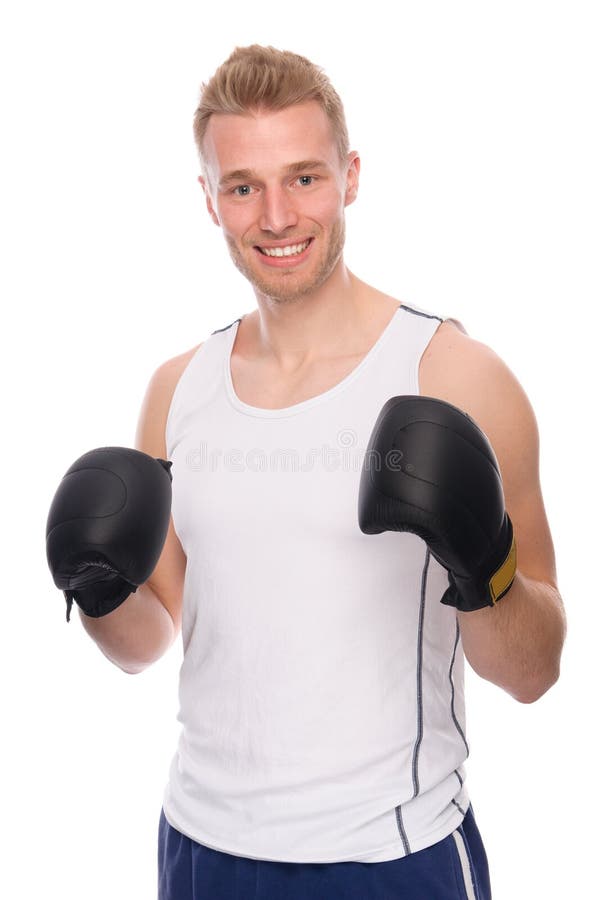 Boxing stock image. Image of muscle, male, boxer, looking - 22765937