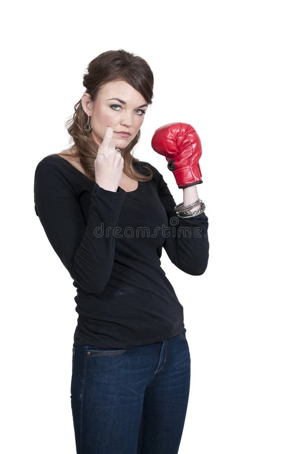 Female Detective stock photo. Image of dangerous, people - 23924816