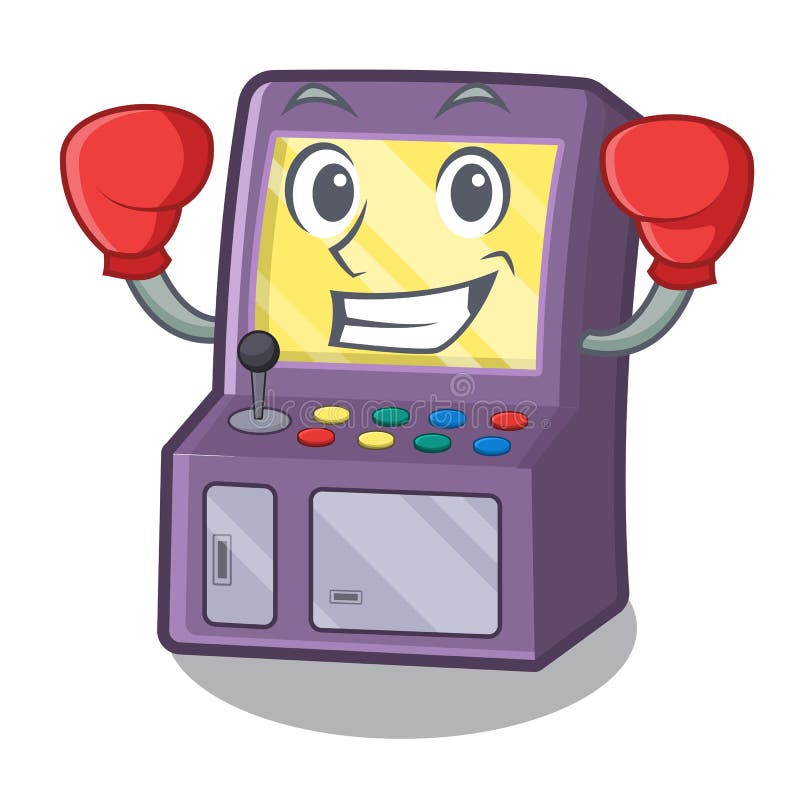 Arcade Machine Isolated Character Stock Illustrations – 591 Arcade ...