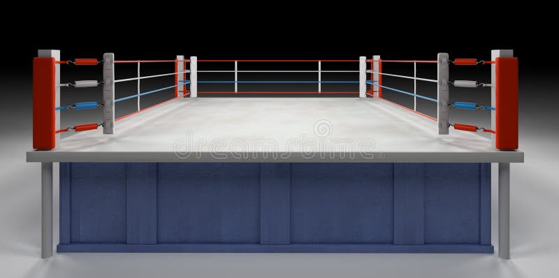 Boxing Arena stock image. Image of rivals, comparison - 5840379