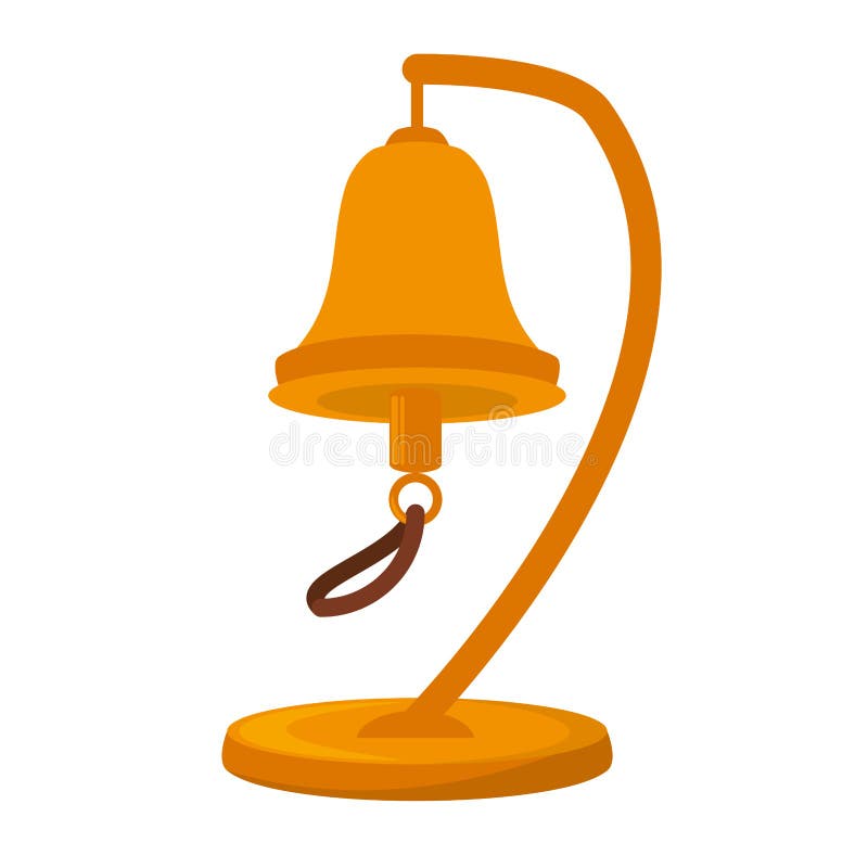 Boxing bell isolated icon stock vector. Illustration of boxing - 81065736