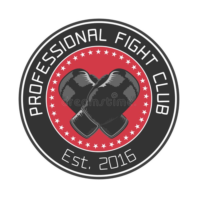 Boxing club vector logo stock vector. Illustration of fight - 72544241