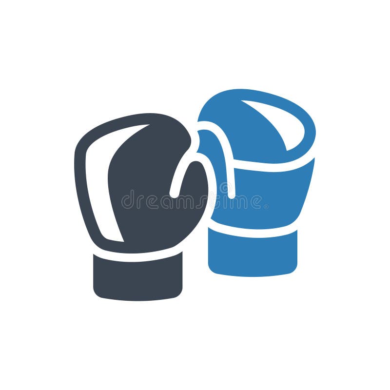 Boxing competition icon stock vector. Illustration of boxing - 254772026