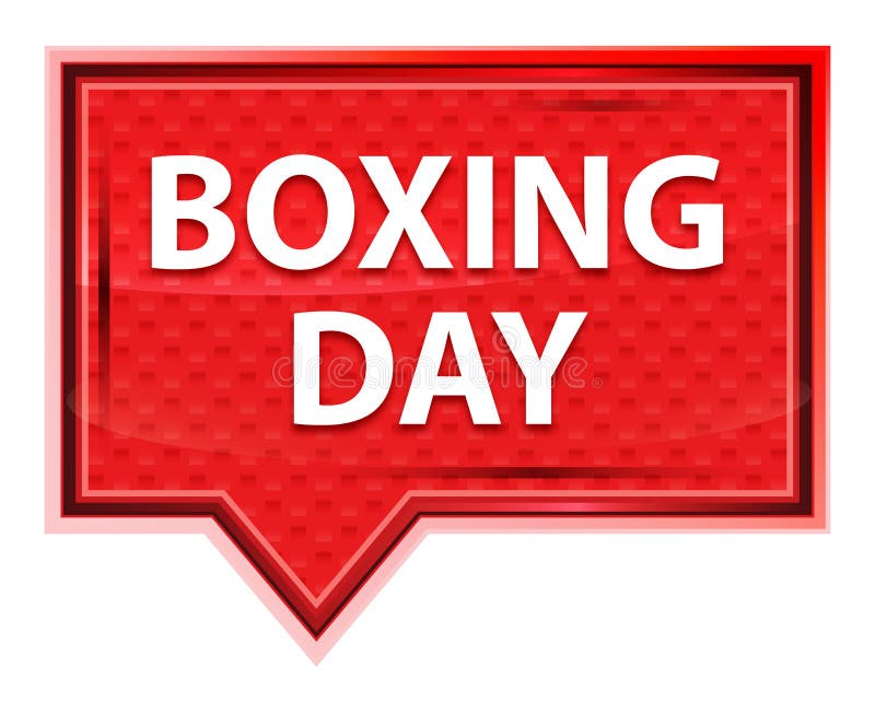 Boxing Day Misty Rose Pink Banner Button Stock Illustration ...