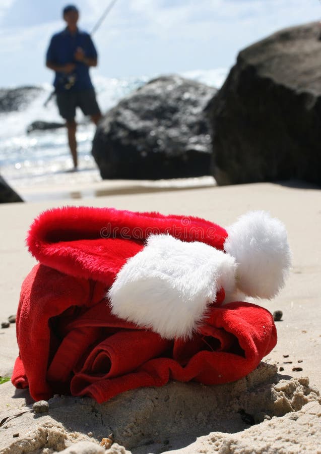 Santa s day off stock image. Image of christmas, adult - 3749829