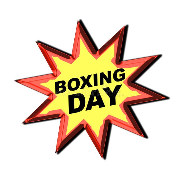 Boxing Day Sign stock illustration. Illustration of mark - 7325189