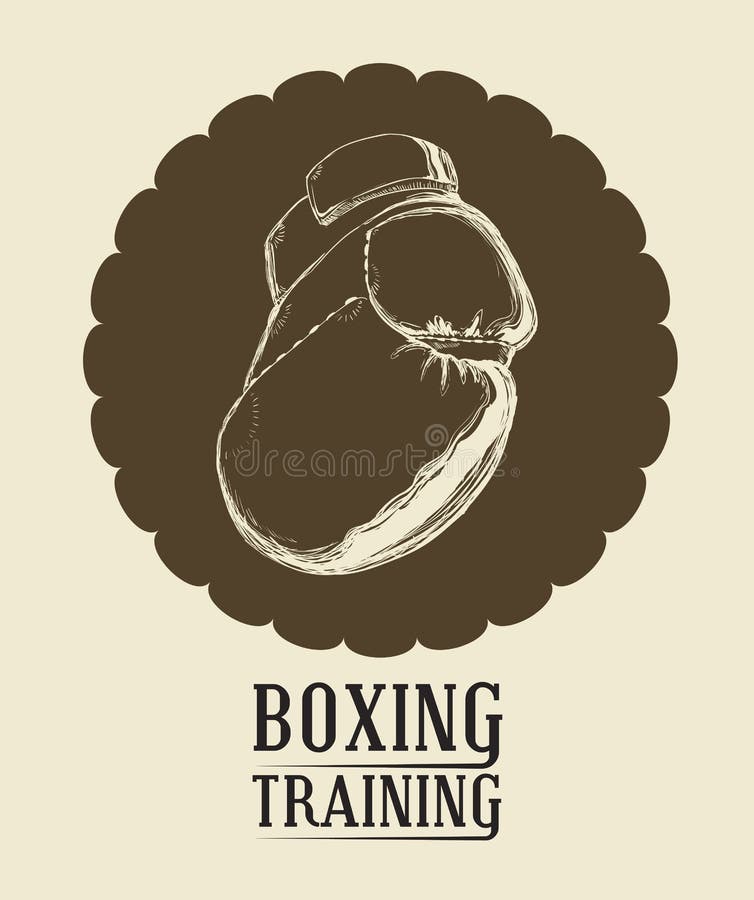 Boxing design stock vector. Illustration of retirement - 59043302