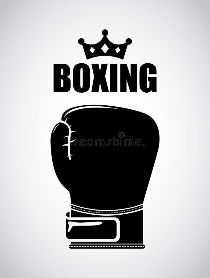 Boxing design stock vector. Illustration of fighter, fight - 44718562
