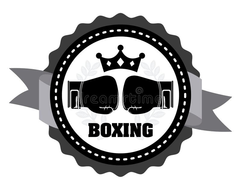 Boxing design stock vector. Illustration of boxer, vector - 44960088
