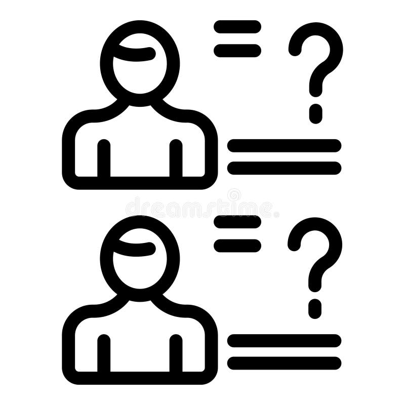 Boxing Fighters Icon Outline Vector. Fight Club Stock Illustration ...