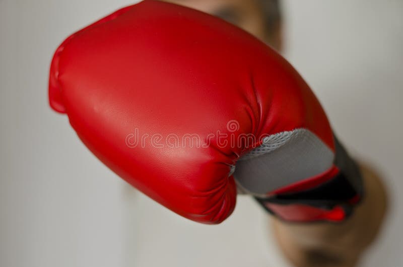 Boxing glove stock photo. Image of front, conflict, punch - 64455406