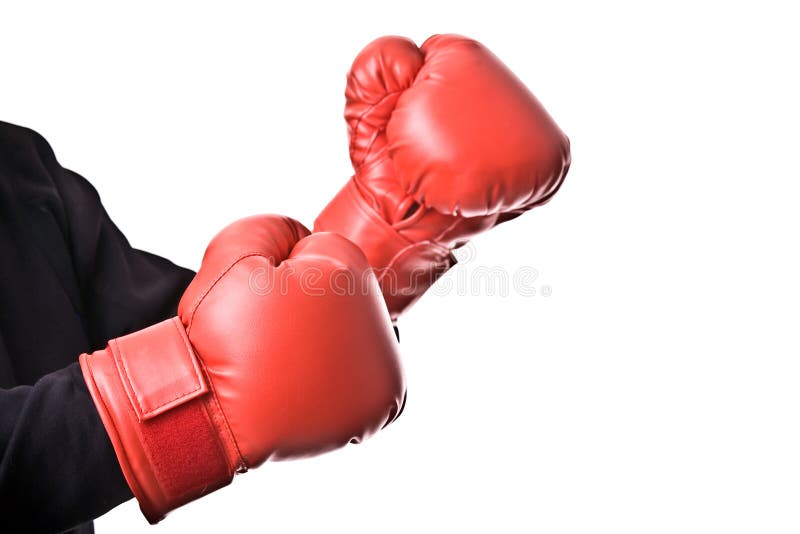 Boxing Gloves Hanging on Wooden Wall Stock Photo - Image of bright ...