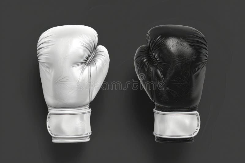 Boxing Gloves with Contrasting Colors for Visibility during Training or ...