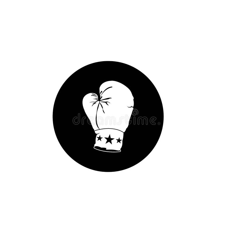 Boxing gloves logo stock vector. Illustration of fist - 229316687