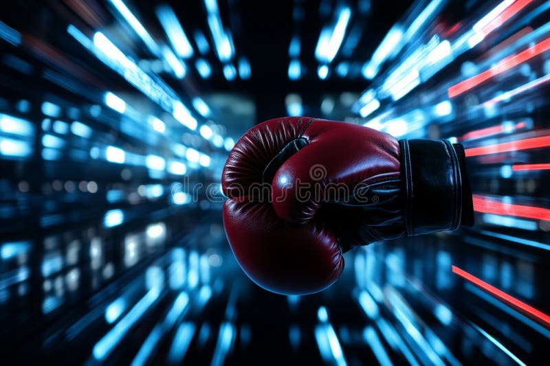 Showcase a Pair of Boxing Gloves Illuminated by Soft Studio Lighting ...
