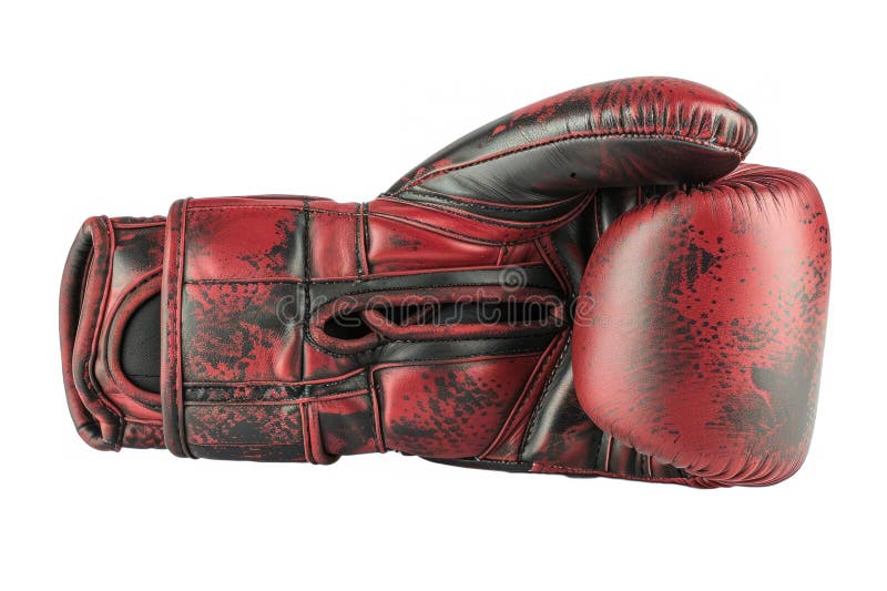 Boxing Gloves Set Ready for Training, with the Texture and Stitching ...
