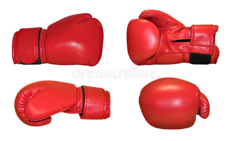 Boxing Gloves with White Blackground Stock Image - Image of pair ...