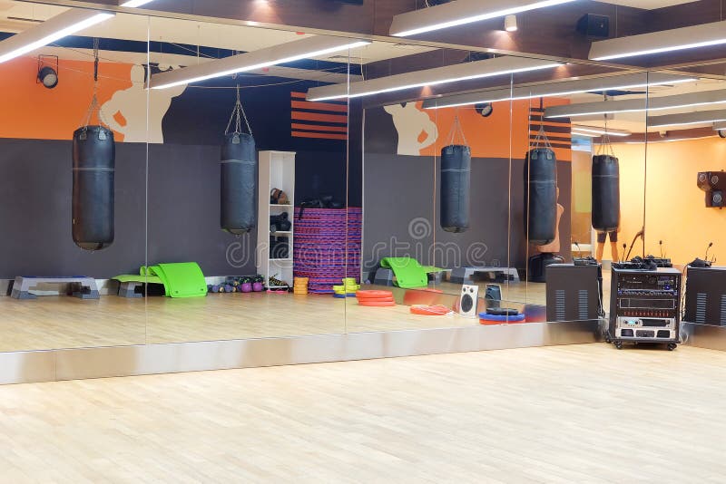 Boxing hall stock photo. Image of lifestyle, equipment - 76798730