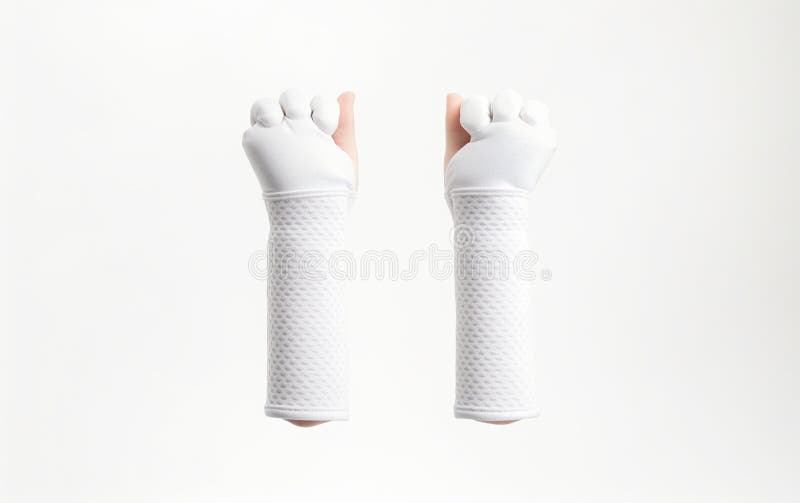 Boxing Hand Grips on White Background Stock Image - Image of strength ...