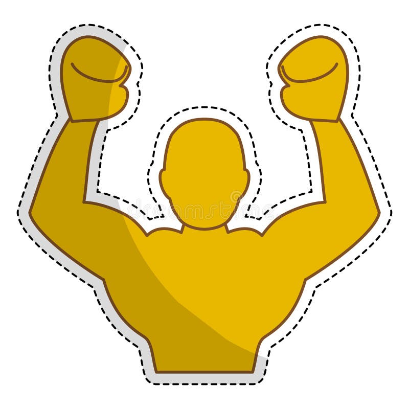 Boxing icon image stock vector. Illustration of conflict - 81958989