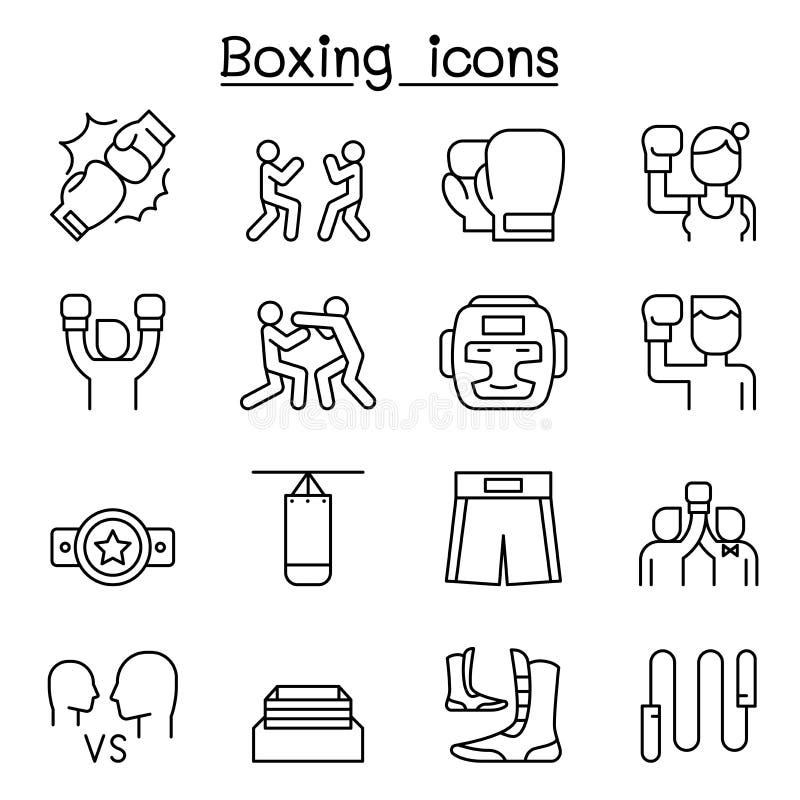Boxing Woman Icon Stock Illustrations – 1,179 Boxing Woman Icon Stock ...