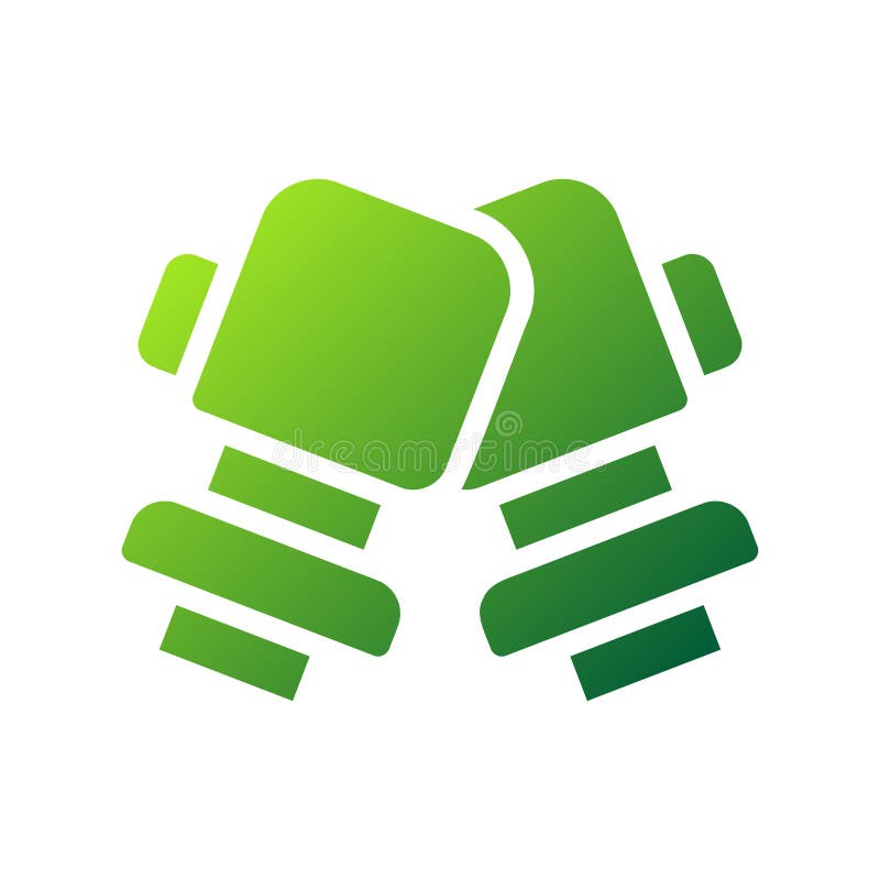 Boxing Icon Solid Gradient Green Sport Symbol Illustration Stock Vector - Illustration of boxing ...