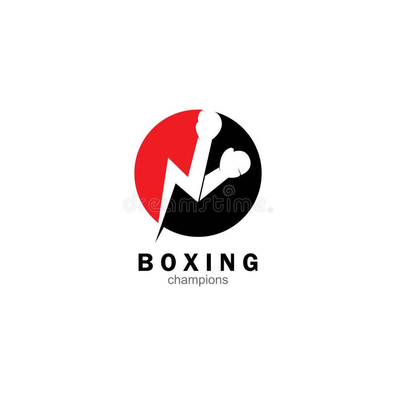 Boxing and Martial Arts Logo Vector Stock Vector - Illustration of icon ...