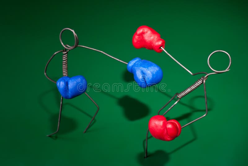 Boxing match stock image. Image of fight, action, funny - 26704909