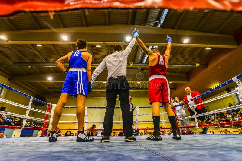 The Boxing Match - Vigo - Spain Editorial Stock Photo - Image of ...