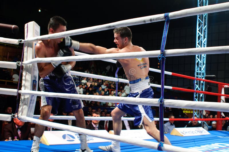 Boxing Match for WBC Intercontinental Title Editorial Photography ...