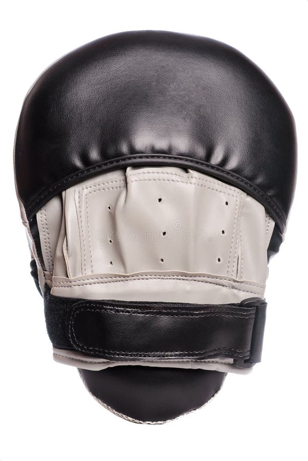 Boxing Paws on a White Background Gray Stock Photo - Image of muffler ...