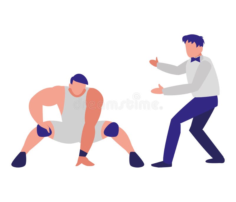 Wrestler winner stock vector. Illustration of championship - 11864642