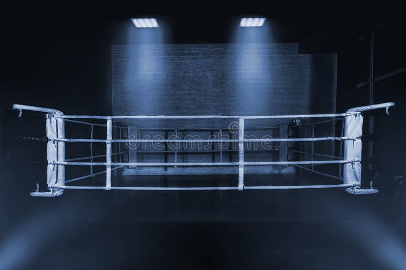 Boxing Ring. the Concept of Sports, Gyms Stock Image - Image of power ...
