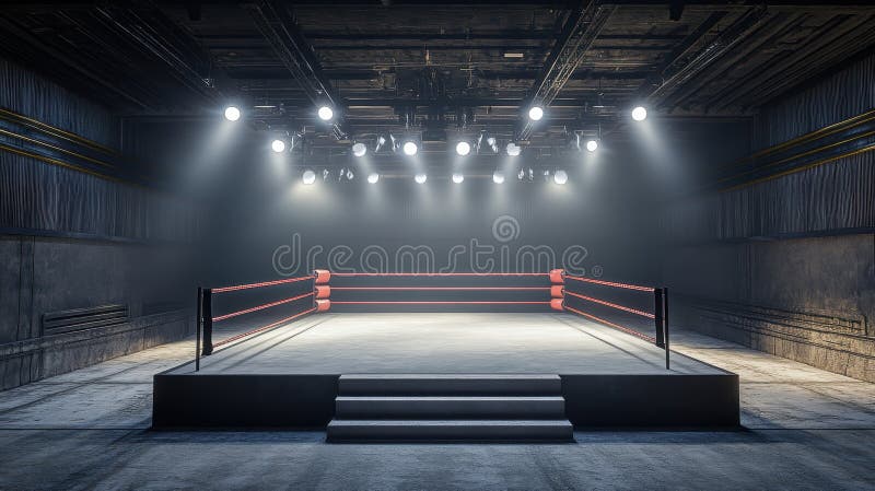 Dark and Gritty Alleyway with Trash Cans Stock Image - Image of ...