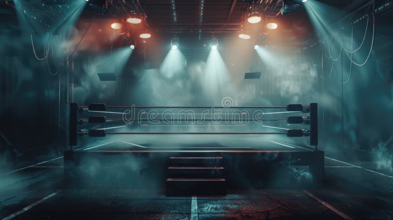 Boxing Ring Foggy Atmosphere Stock Photos - Free & Royalty-Free Stock ...