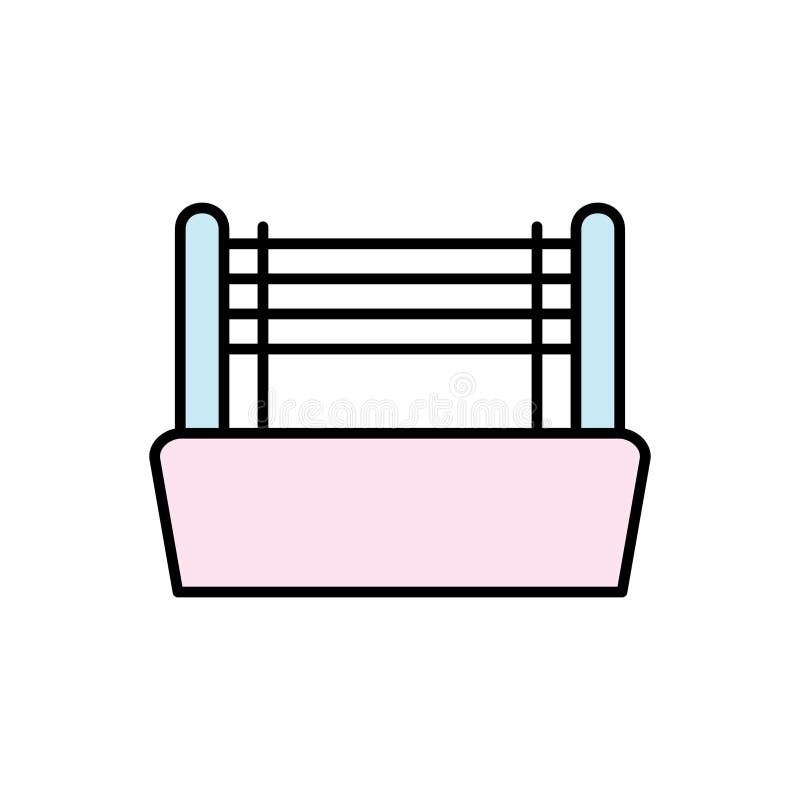 Boxing Ring Icon Vector Design Templates Simple and Modern Stock Vector ...