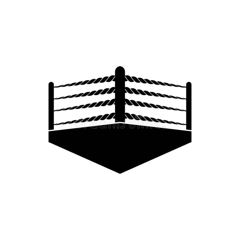 Boxing Ring Logo,icon Vector Illustration Design Stock Illustration ...