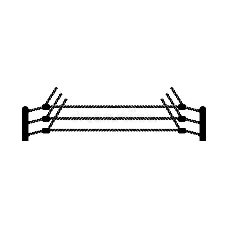 Boxing Ring Logo,icon Vector Illustration Design Stock Illustration ...