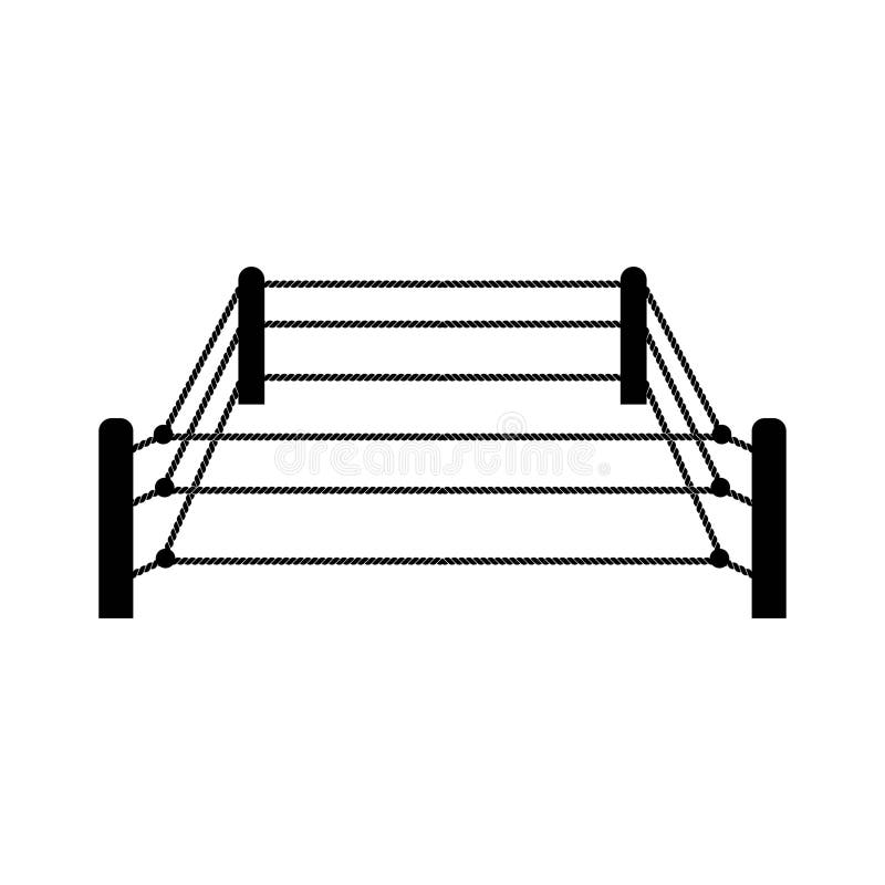 Boxing Ring Logo,icon Vector Illustration Design Stock Illustration ...