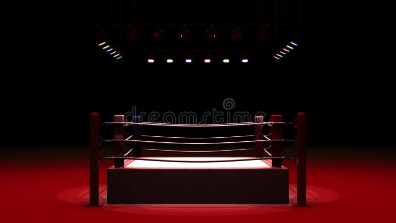 Wrestling Ring Background stock footage. Video of sport - 212661508