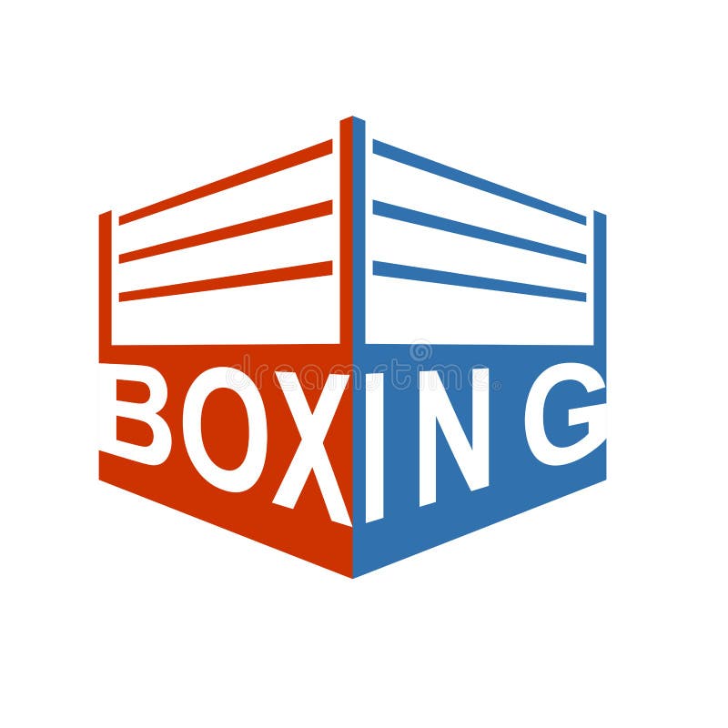 Boxing Ring Sign Symbol. Boxing Icon Stock Vector - Illustration of ...