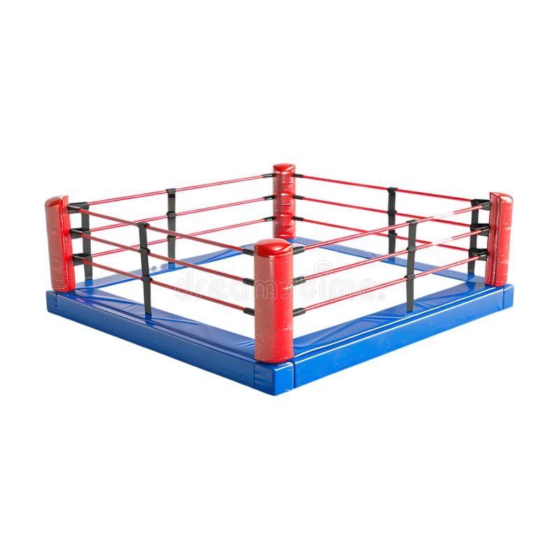 Boxing Ring on Transparent Background - Ai Generated Stock Illustration ...