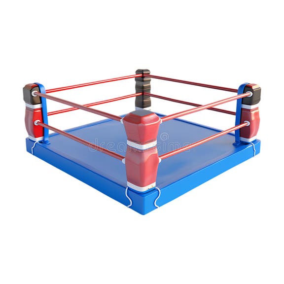 Boxing Ring on Transparent Background - Ai Generated Stock Illustration ...