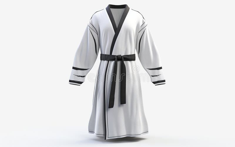 Boxing Robe on White Canvas Stock Photo - Image of fighter, event ...