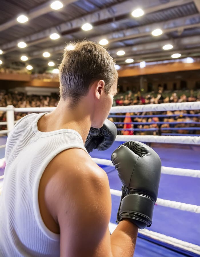 Boxing scenery stock illustration. Illustration of fighting - 318060328